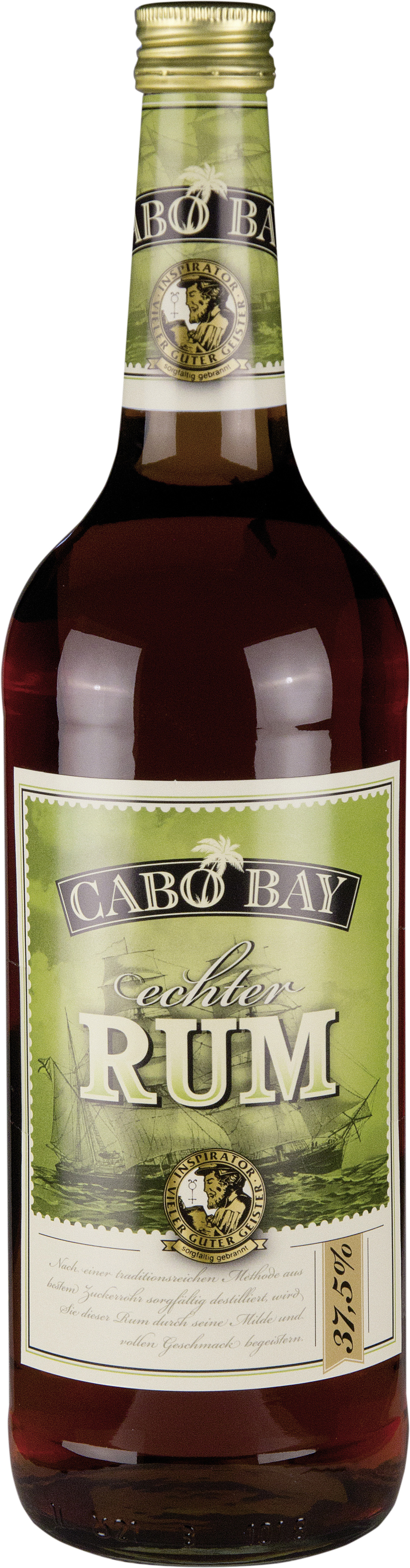 Cabo Bay echter Rum Alk.37,50vol.% 1l online kaufen | Wasgau Weinshop