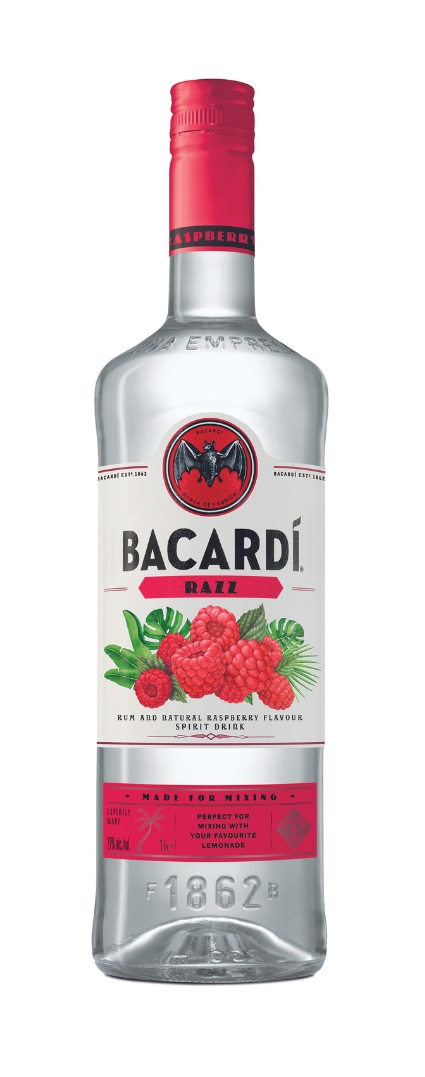 Bacardí Razz 27vol.% 1l