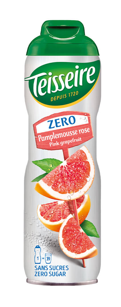 Teisseire Zero Sirup Pink Grapefruit 0,6l online kaufen | Wasgau Weinshop